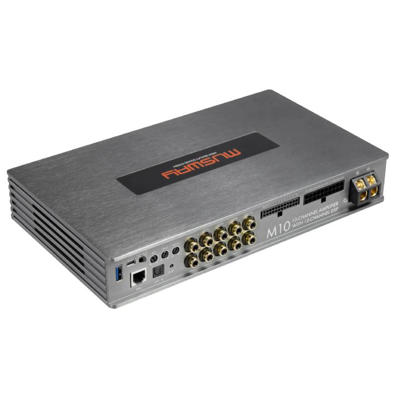 Musway M10 10 Channel Full Range Class D Amplifier with 14 Channel DSP